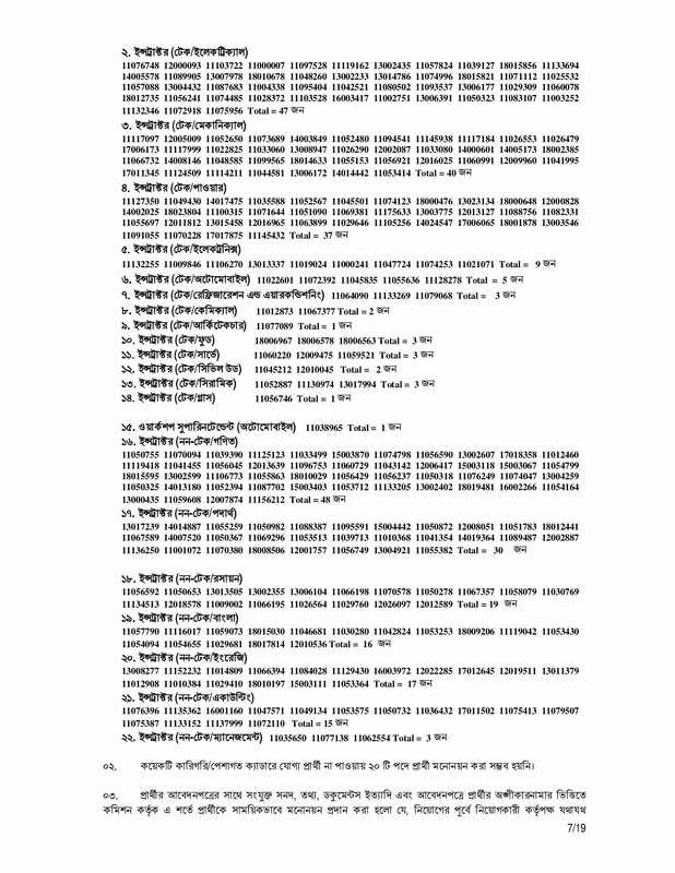 ৪৪তম বিসিএস চূড়ান্ত রেজাল্ট ২০২৫ - 44th BCS Result 2025 - www.bpsc.gov.bd - Written Result BD